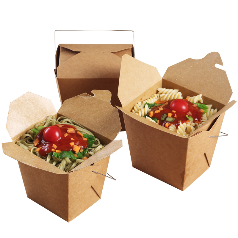 Custom Kraft Take-Out Boxes - TuoBo paper packaging product Co., Ltd.
